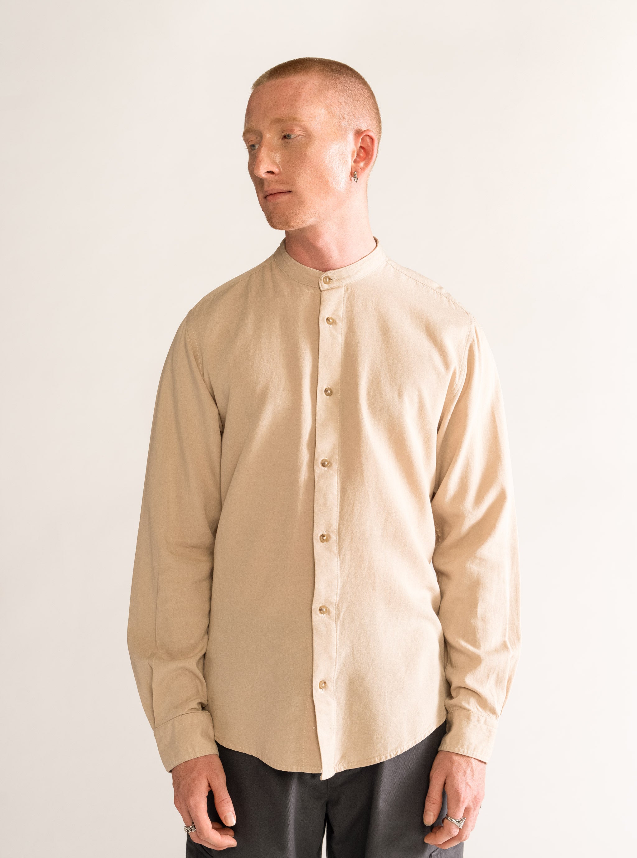 The Right Side Shirt, Beige