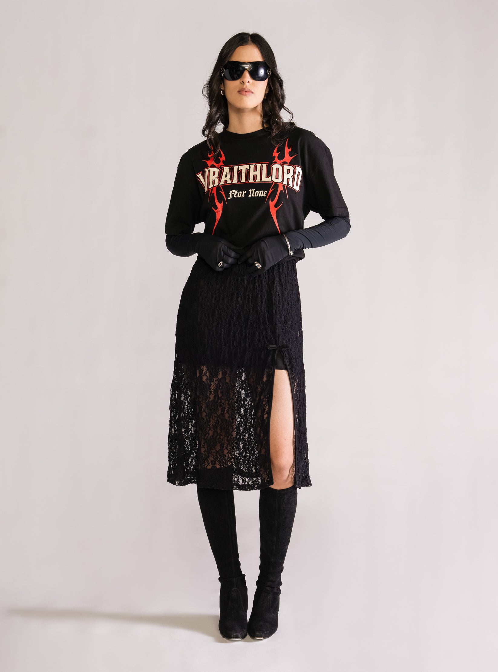 Dangerous Lady Vestido, Negro
