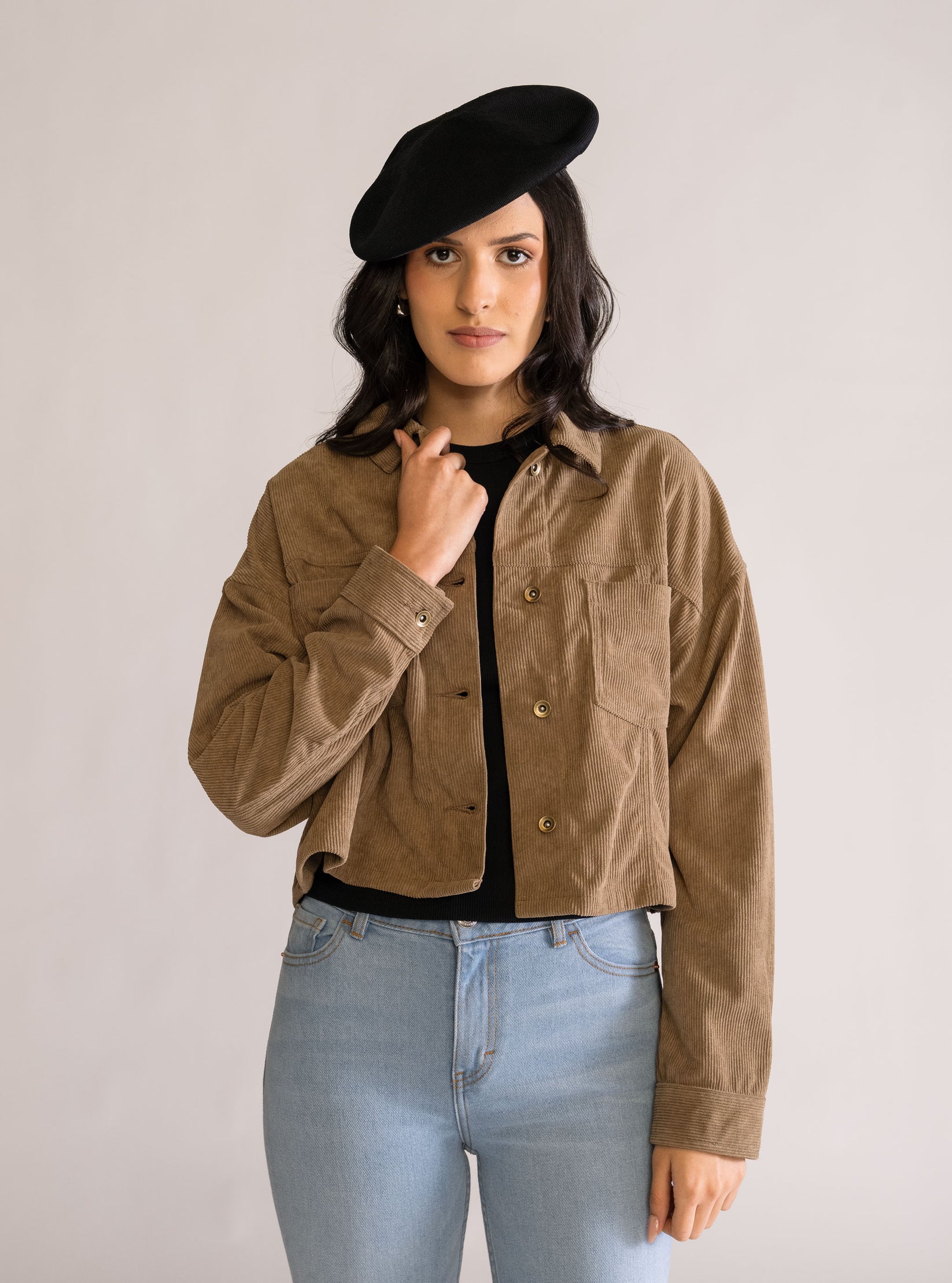 Espresso Corduroy Chumpa, Cafe Claro