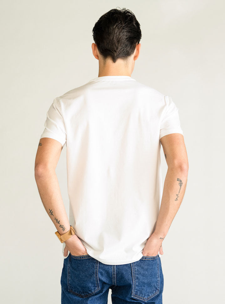 Basic T-Shirt Premium, Blanco