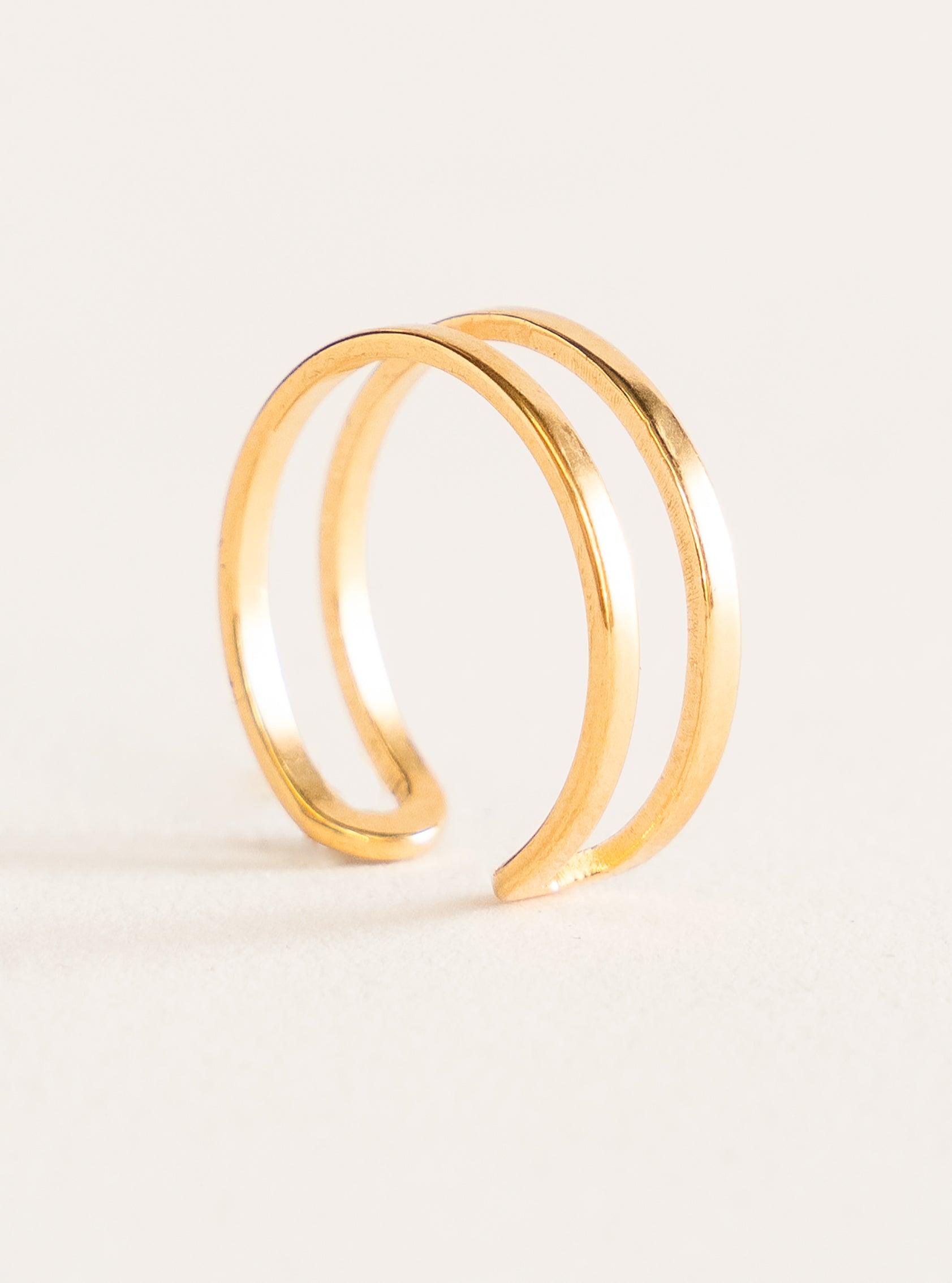 Geometric Hollow Resizable Ring, Dorado