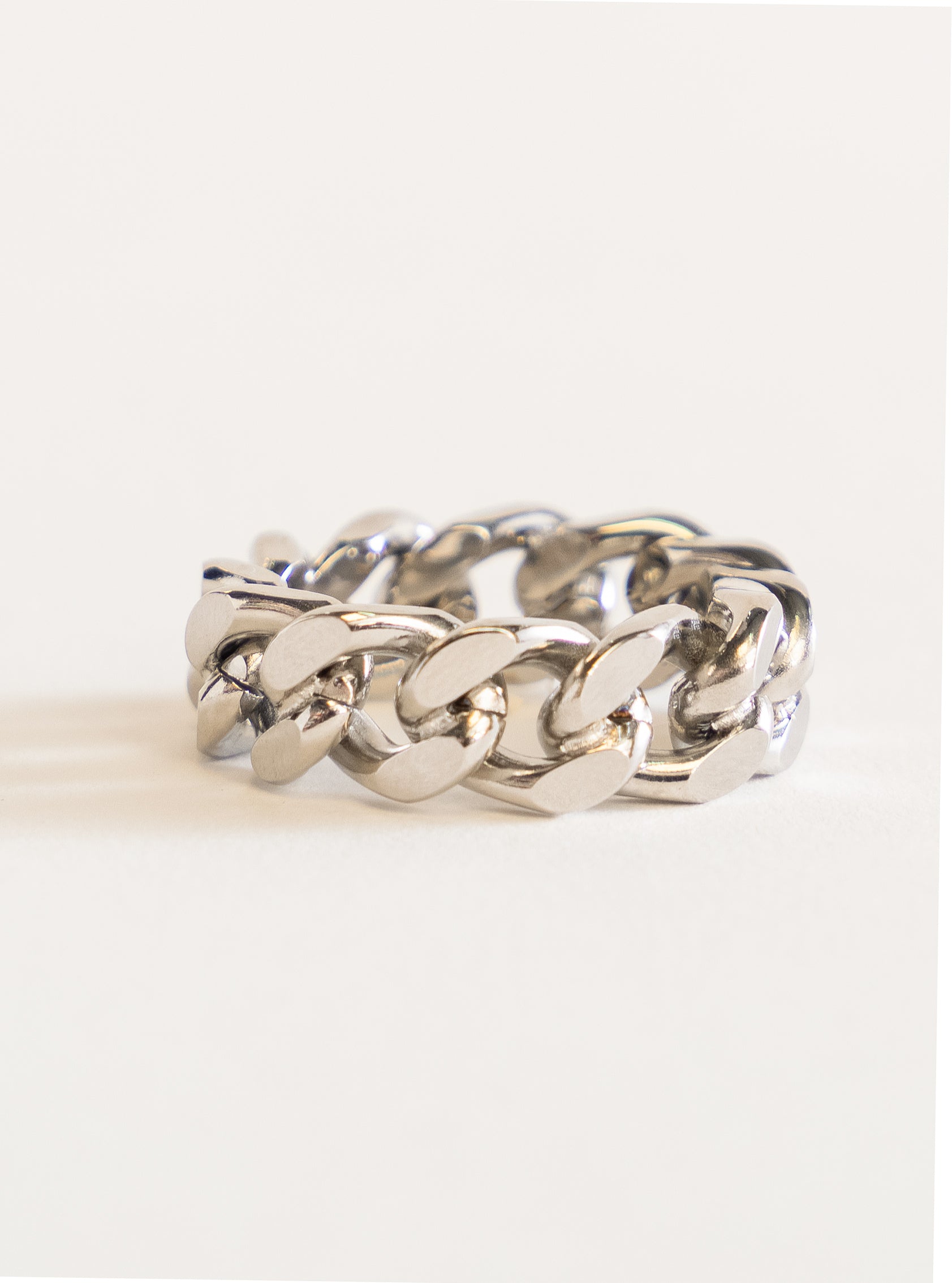 Chain Reaction Ring, Plateado