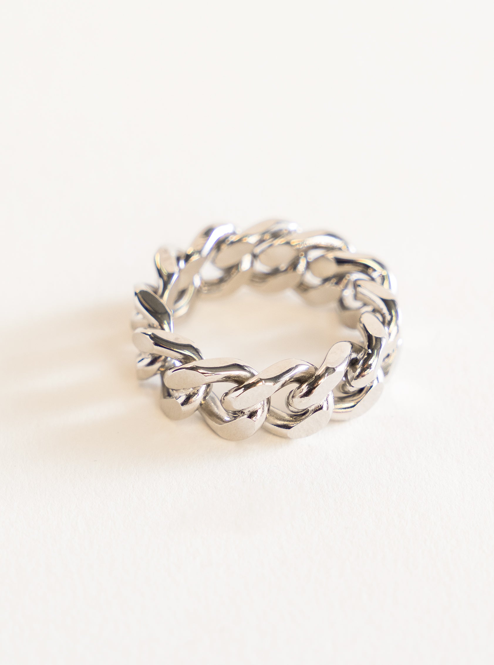 Chain Reaction Ring, Plateado